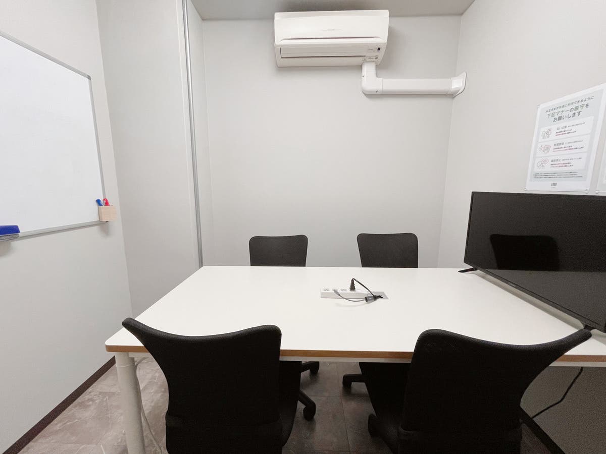 【1名利用プラン】原宿駅徒歩1分！4名会議室（RoomC）の写真5