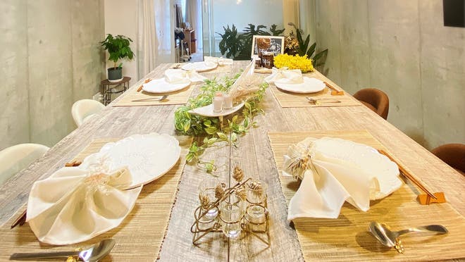 阿波座駅徒歩2分⭐︎キッチン付レンタルスペース 料理教室や講座、ママ会、パーティー等 複雑な追加料金一切なし⭐︎の写真1