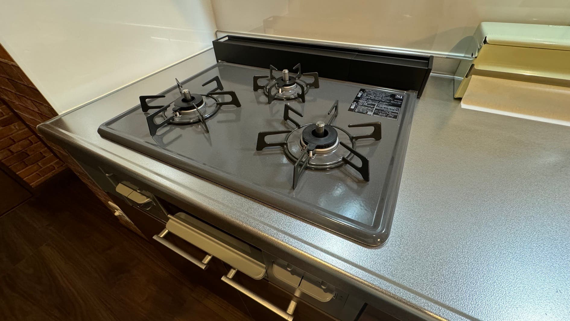 3口ガスコンロ使用の画像1