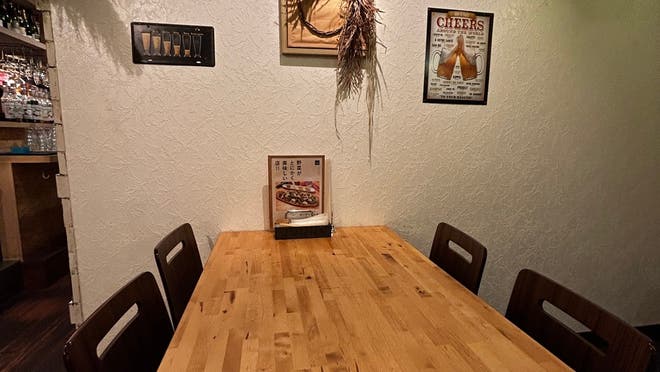 木の温もりとドライフラワーに囲まれる空間☆ゆったりと楽しい時間をお過ごし下さい!の写真3