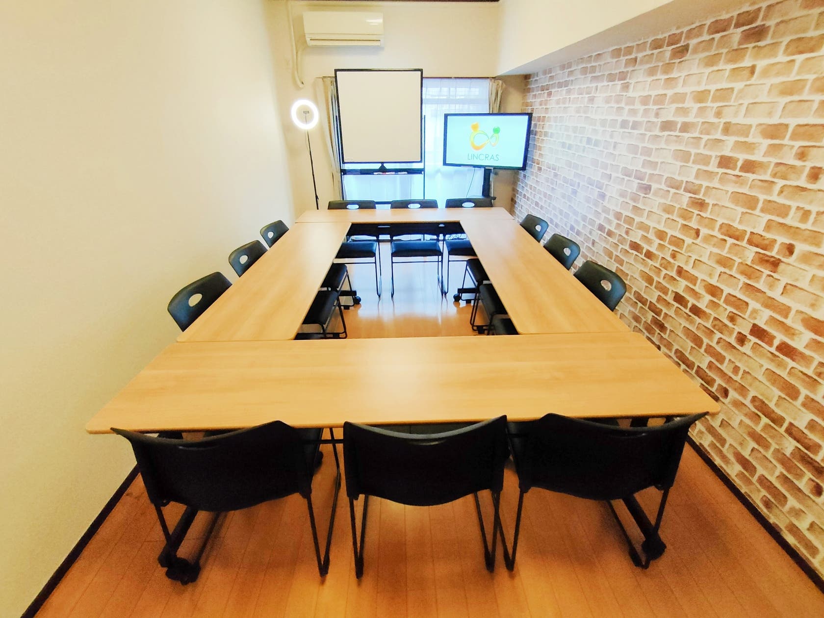 〈トーカン博多2〉【博多駅5分/最大16名】設備無料/高速光Wi-Fi/モニター/ホワイトボード/リングライトの写真14