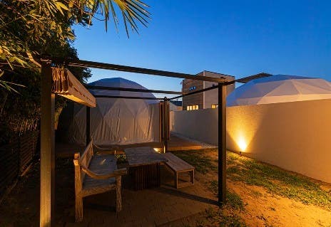 ガーデンスイートドーム≪type A≫気軽にグランピング体験！女子会、バーベキューBBQ、撮影、パーティーに最適！の写真6