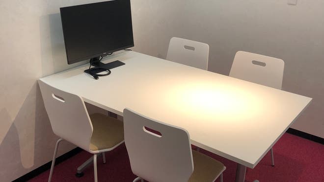 【402】渋谷駅・完全個室・4名部屋・モニター無料👀飲食持ち込み可🍱最短2時間~✨の写真1