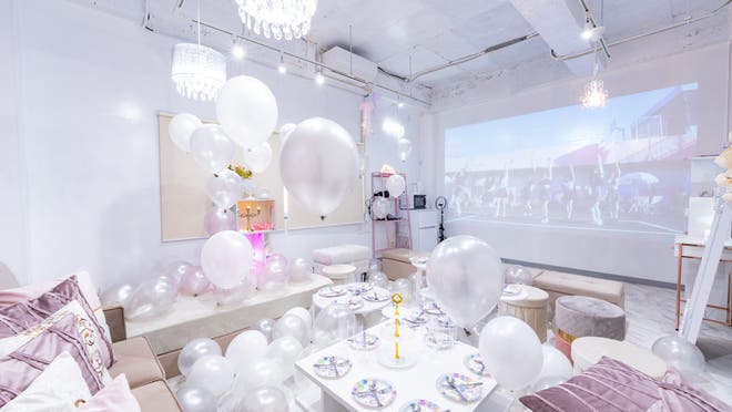 《マテリアル天満》推し活🤍駅近20秒♡150プロジェクター/祭壇🤍/NETFLIX・hulu見放題/高速光の写真1