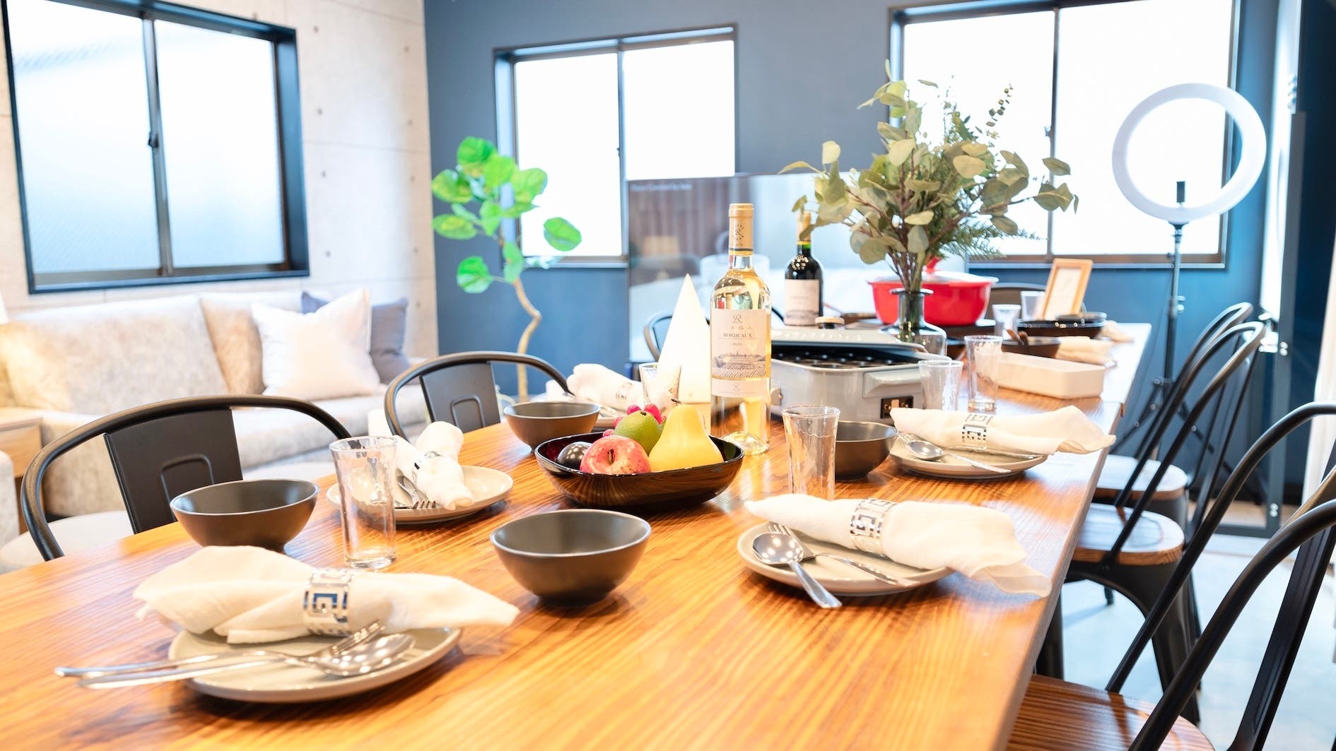 ＜SPICA大阪＞🥇駅近懇親会にgood✨🚃東梅田徒歩３分🎉ビジネス&パーティ&撮影に📷背景カーテン／リングライト無料💡の写真5