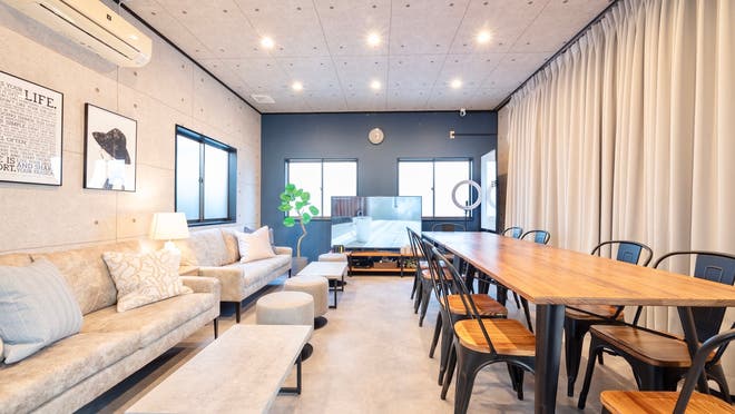 <SPICA大阪>🥇駅近懇親会にgood✨🚃東梅田徒歩3分🎉ビジネス&パーティ&撮影に📷背景カーテン/リングライト無料💡の写真4