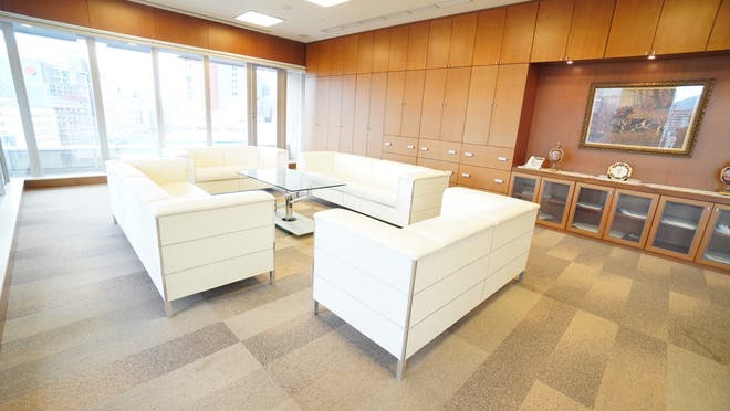 <英進館天神本館3号館レンタルスペース9階応接室>8名収容応接室💺会議/打ち合わせ/商談/面談/面接の写真6