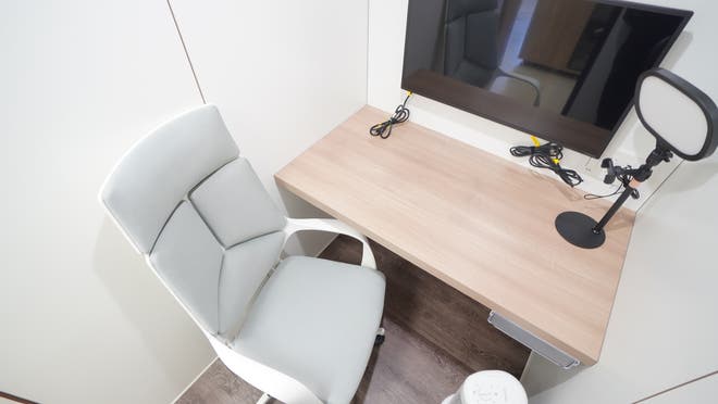 <PRIME BOOTH名古屋駅前No.1(ラージ)>名古屋駅U11番出口徒歩1分🚃建物内コンビニ1階🏪完全個室💼Wi-Fi📶の写真8