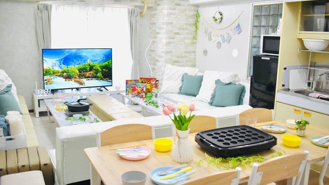 NEW🎉クリスマス🎄最大30名🉐駅1分🚋忘年会🍺大人気ゲーム機🎮女子会💗タコパ🐙24H🏪marbleなんばの写真1