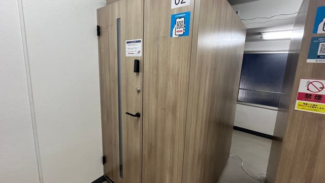 <PRIME BOOTH名古屋駅前No.2(ラージ)>名古屋駅U11番出口徒歩1分🚃建物内コンビニ1階🏪完全個室💼Wi-Fi📶の写真10