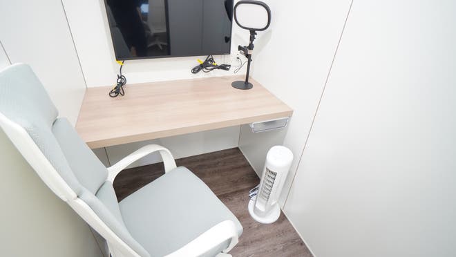 <PRIME BOOTH名古屋駅前No.3(ラージ)>名古屋駅U11番出口徒歩1分🚃建物内コンビニ1階🏪完全個室💼Wi-Fi📶の写真7