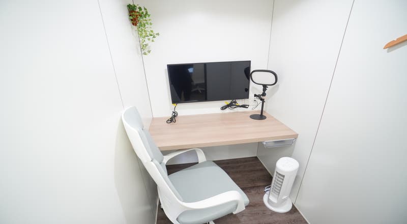 ＜PRIME BOOTH名古屋駅前No.4（ラージ）＞名古屋駅U11番出口徒歩1分🚃建物内コンビニ1階🏪完全個室💼Wi-Fi📶