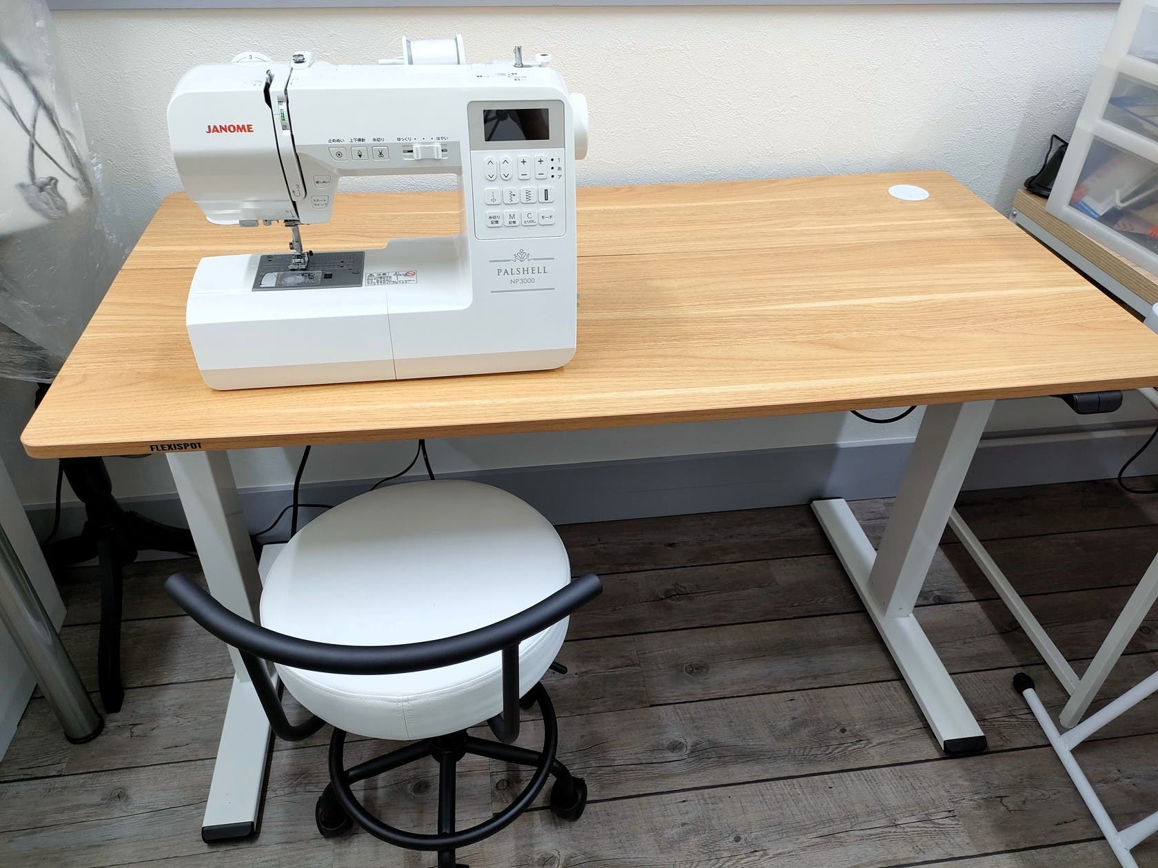 [のんびりミシン東陽町(江東)] ミシン部屋をレンタル！洋裁/裁縫/手芸/衣装制作/ミシン/アイロンの写真6