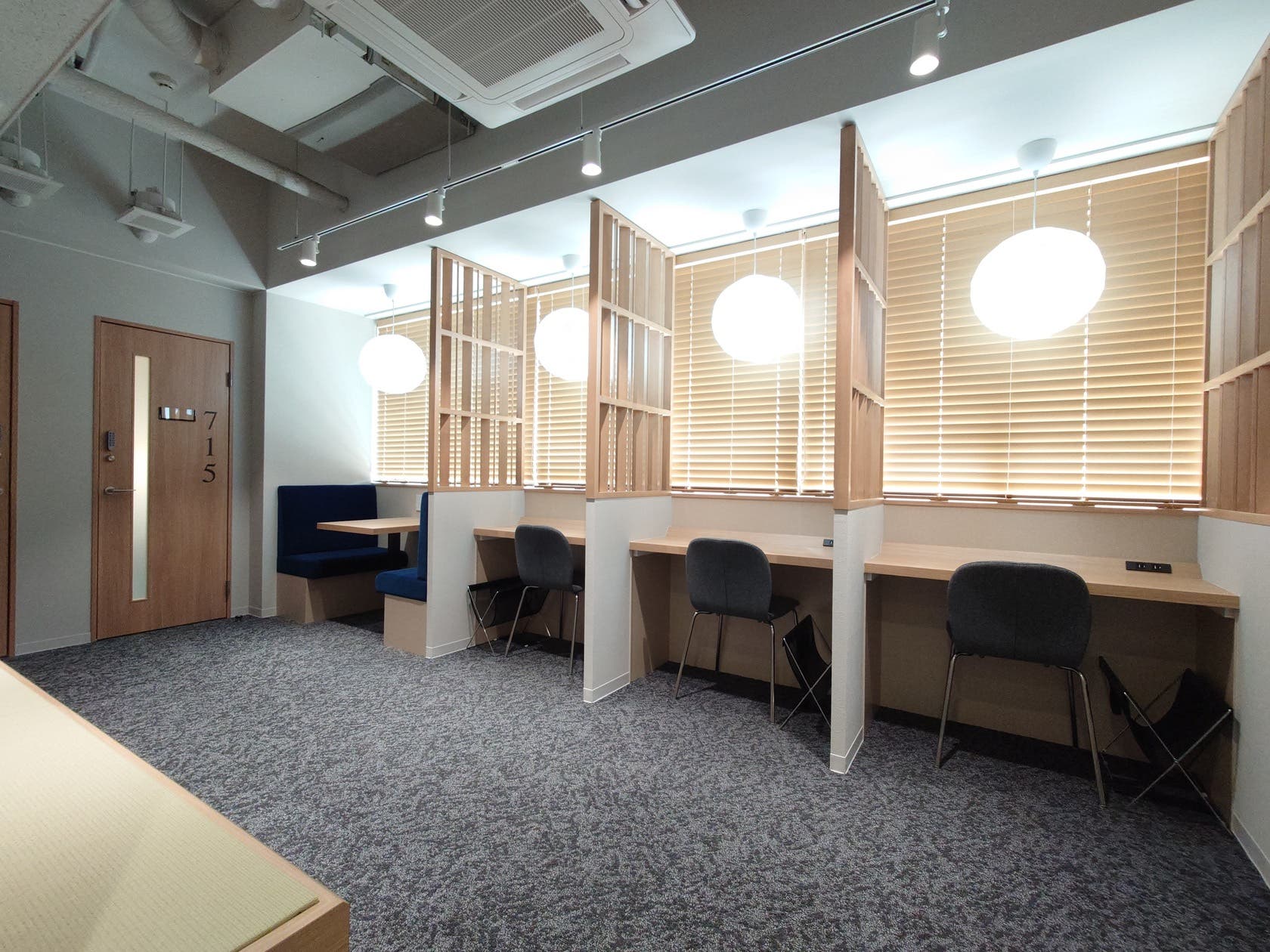 【¥4400/1h！松戸駅徒歩1分】6名会議室の写真7