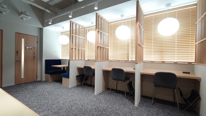 【¥4400/1h!松戸駅徒歩1分】6名会議室の写真7