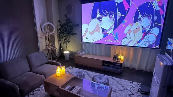 〈✨デート/女子会大人気💕〉サンキタ広場1分🚶オトナの隠れ家🤍大迫力100㌅プロジェクター🎬安心のレビュー満足感👑の写真4