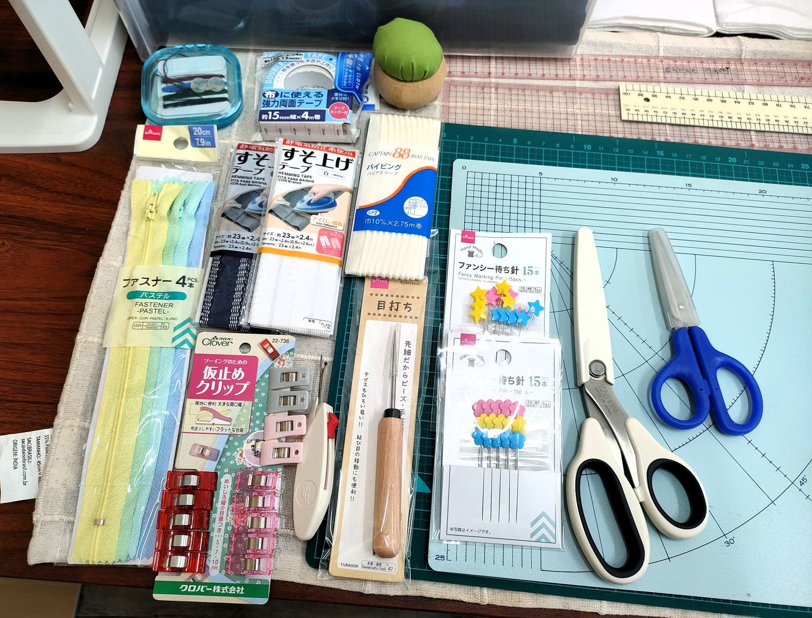 [のんびりミシン東陽町(江東)] ミシン部屋をレンタル！洋裁/裁縫/手芸/衣装制作/ミシン/アイロンの写真12