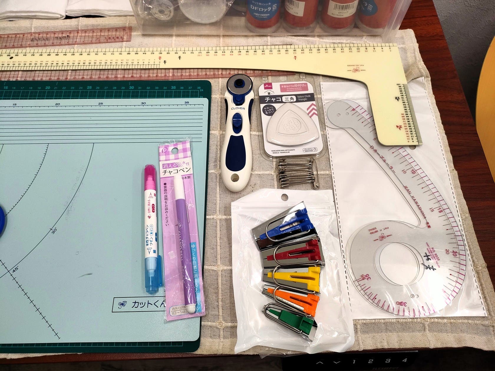 [のんびりミシン東陽町(江東)] ミシン部屋をレンタル！洋裁/裁縫/手芸/衣装制作/ミシン/アイロンの写真13