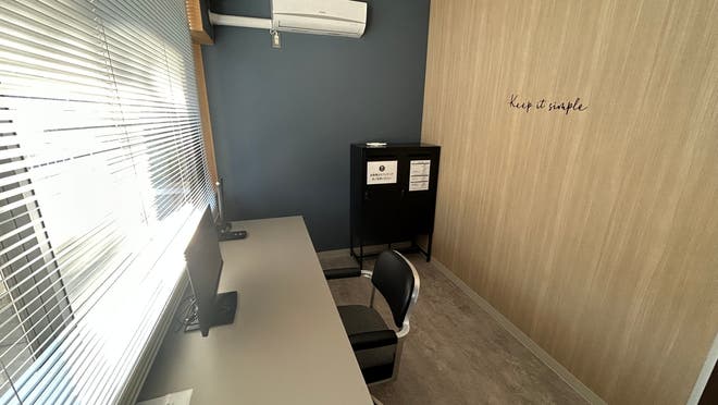 完全個室でリモートワークや会議室に最適!プライベート会議室(個室C)の写真6