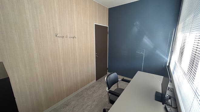 完全個室でリモートワークや会議室に最適!プライベート会議室(個室B)の写真5