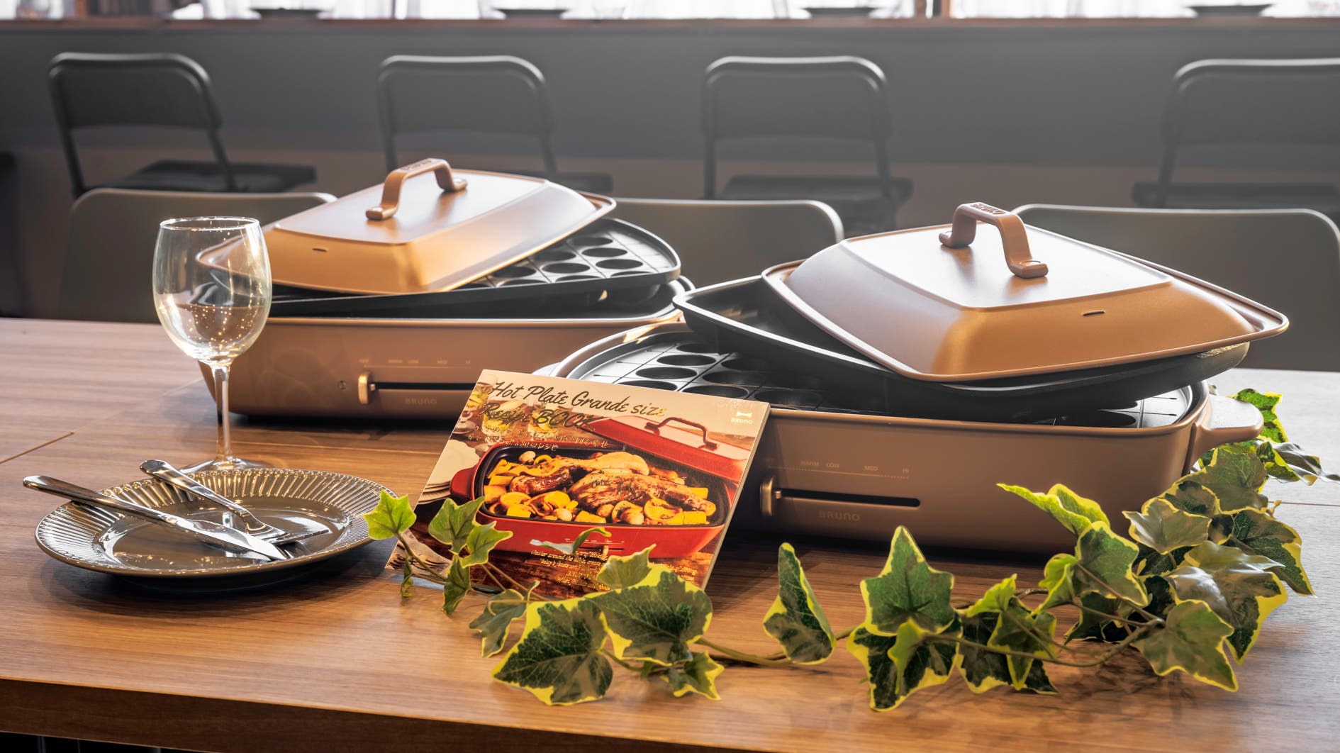 🥓BRUNOグランデサイズ（たこ焼き器&ホットプレート）の画像1