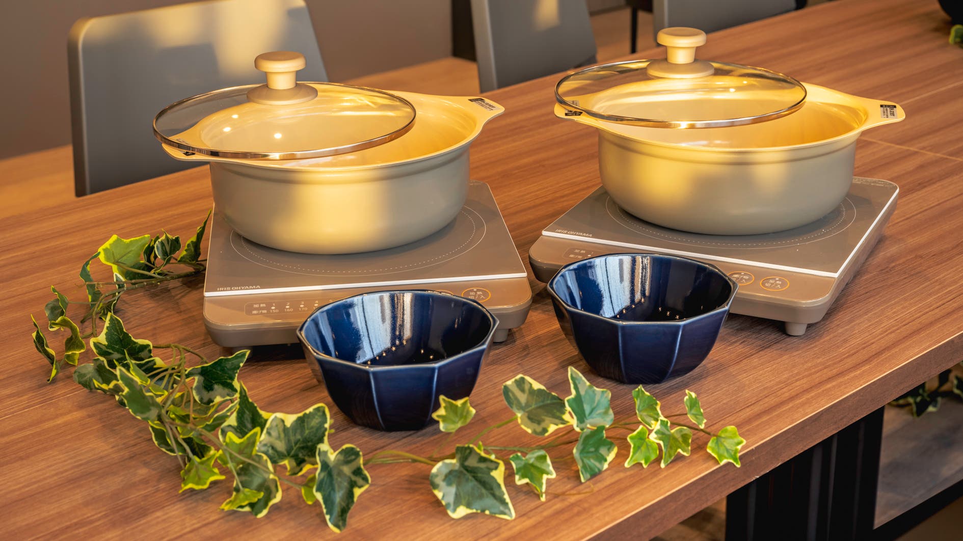 🍲卓上IHヒーターとお鍋セット	の画像1
