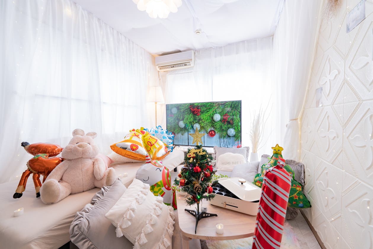 メリクリ🎉🎅✨ゆめかわインテリア💖駅５分🐾24H営業⌚ドンキ4分👣65インチ神サイズTV✨ゴロ寝まったりソファの写真30