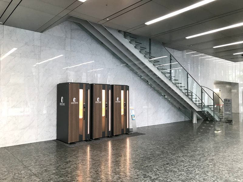 【CHATBOX明治安田生命大阪御堂筋ビル】101ブース　Web会議・通話に最適/無料Wi-Fi/電源ありの写真1