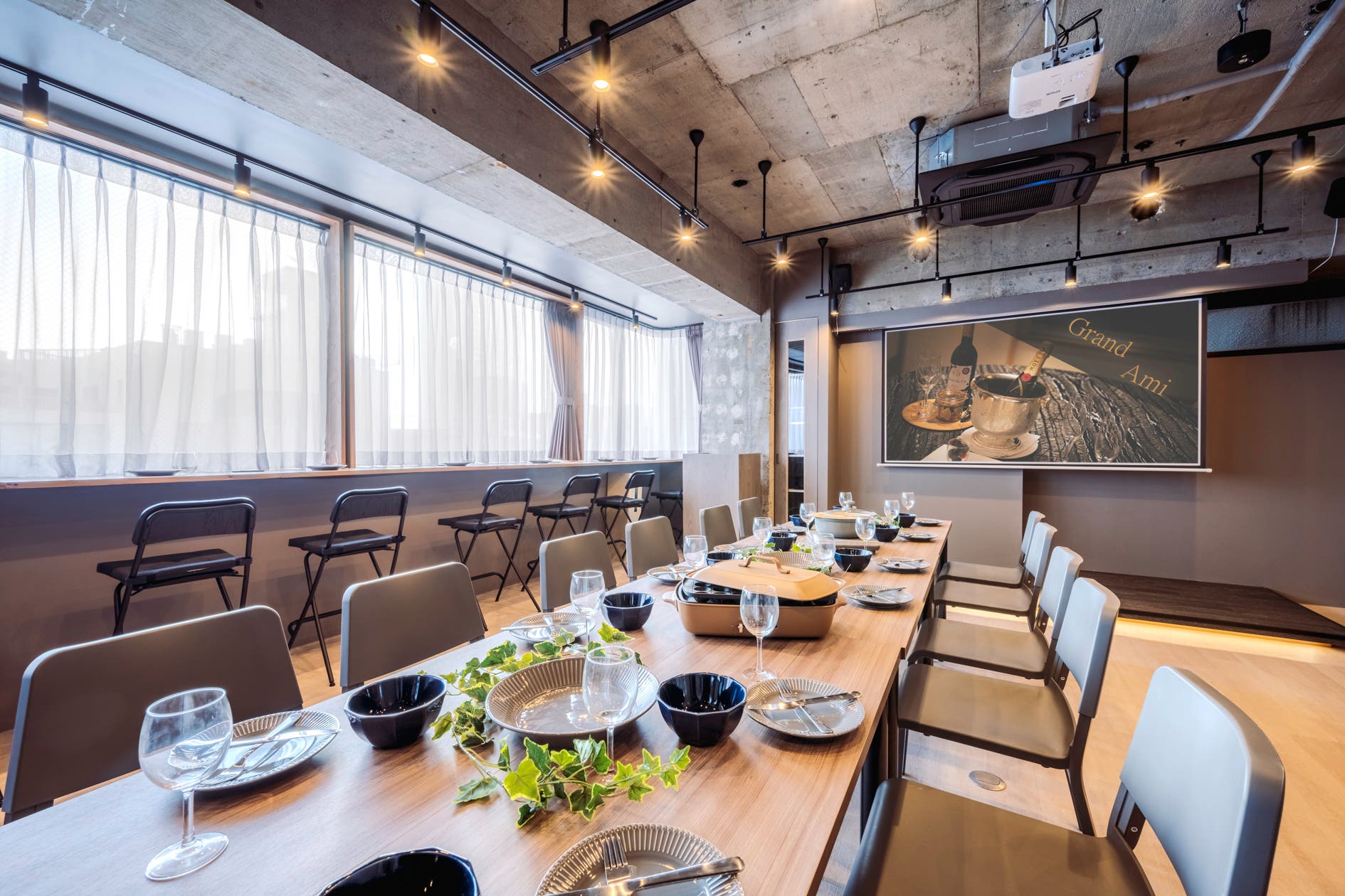 スペモ📣クリスマス🎄プロジェクター📽キッチン🍳歓送迎会🎊オフサイトMTG👨‍💻406_GrandAmi水道橋の写真6