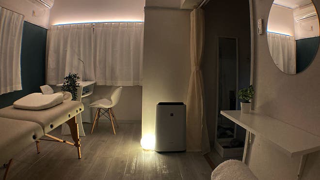 仙台青葉通一番町駅から徒歩5分|エステ・リラク・ネイルに最適|1時間800円〜(レンタルサロン・グラシーズ仙台晩翠通店)の写真2