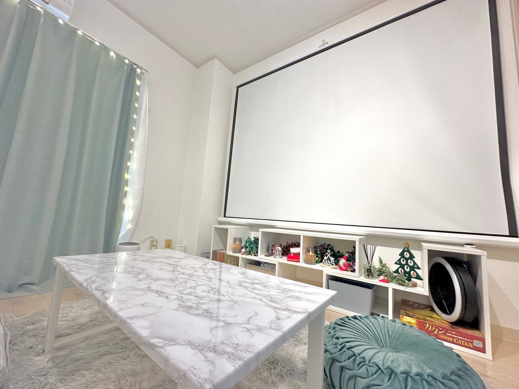 🏆オープン割🏆✨大画面でHulu/YouTube見放題🎉100㌅ﾌﾟﾛｼﾞｪｸﾀｰ無料🤍完全個室のﾌﾟﾗｲﾍﾞｰﾄ空間🎂の写真8