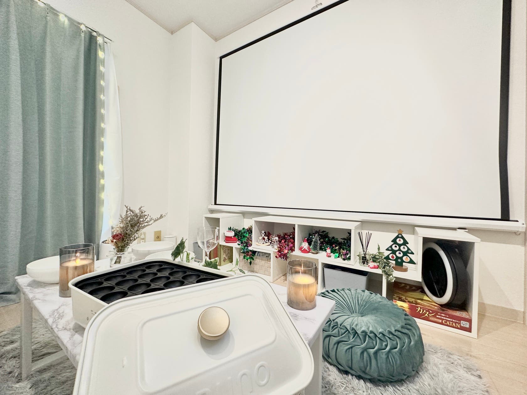 🏆オープン割🏆✨大画面でHulu/YouTube見放題🎉100㌅ﾌﾟﾛｼﾞｪｸﾀｰ無料🤍完全個室のﾌﾟﾗｲﾍﾞｰﾄ空間🎂の写真10