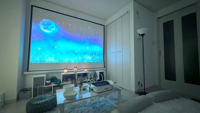 🏆オープン割🏆✨大画面でHulu/YouTube見放題🎉100㌅プロジェクター無料🤍完全個室のプライベート空間🎂の写真11