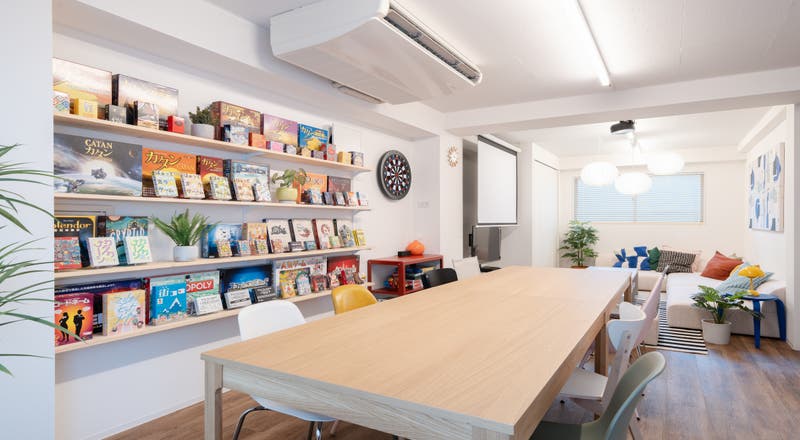 ボドゲ秋葉原7号店🌟ボードゲーム８５種類🎲ダーツ🎯プロジェクター📽️大画面TV📺光回線