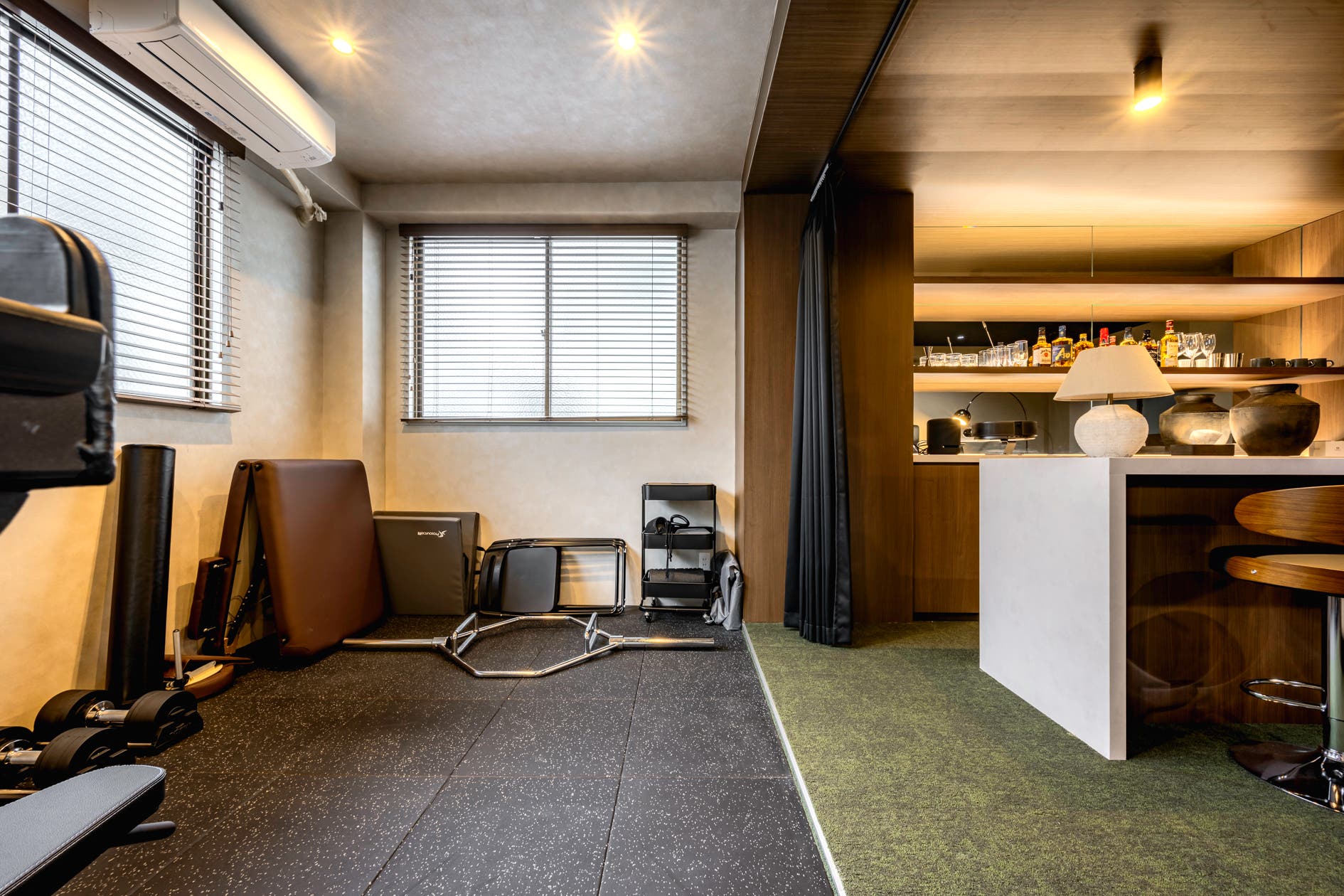 スペモ🥃クリスマス🎄住吉駅1分🚶ビジネス💻️映画鑑賞✨プロジェクター🍷バーカウンター🍺397_SpemoGYMの写真16