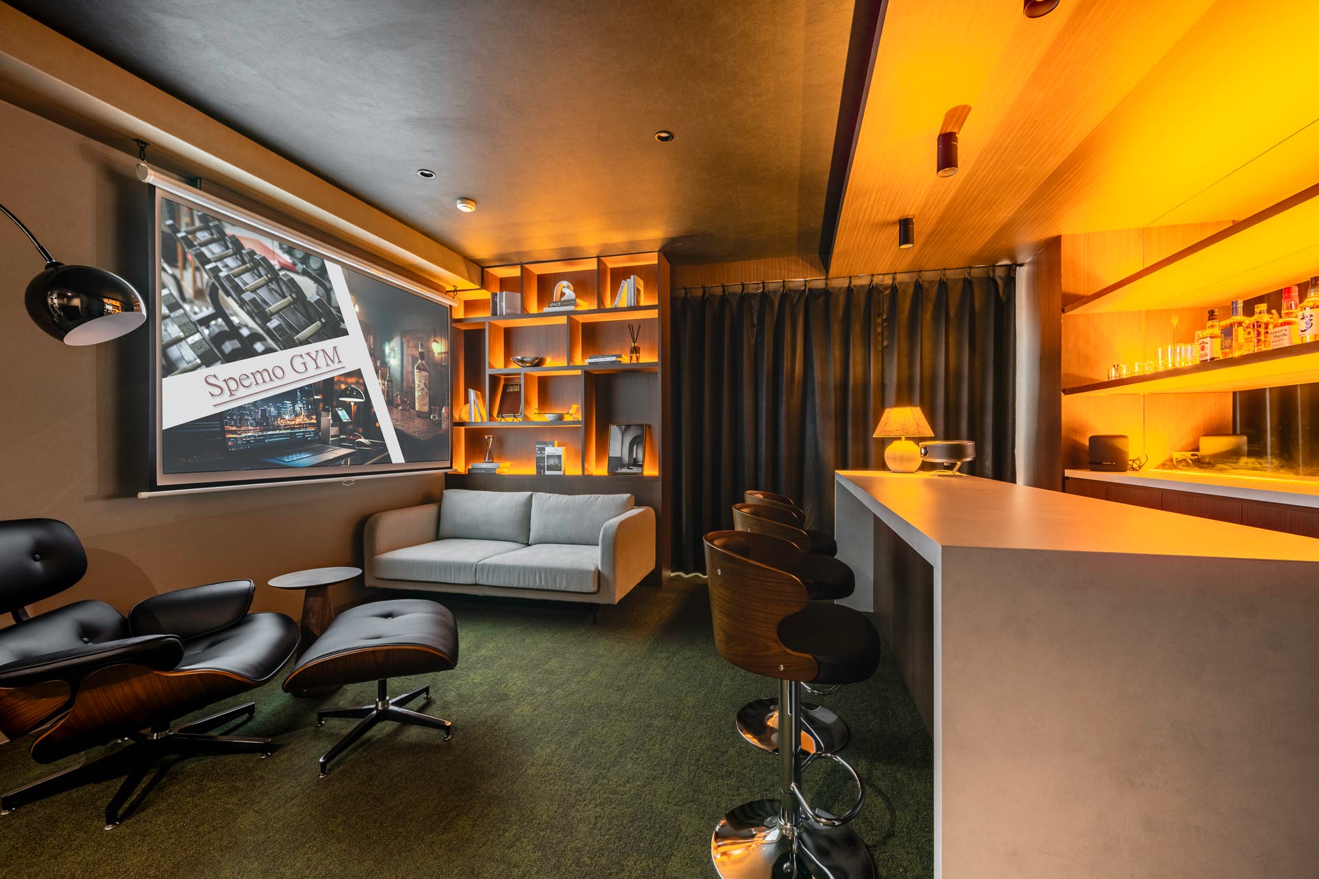 スペモ🥃クリスマス🎄住吉駅1分🚶ビジネス💻️映画鑑賞✨プロジェクター🍷バーカウンター🍺397_SpemoGYMの写真13