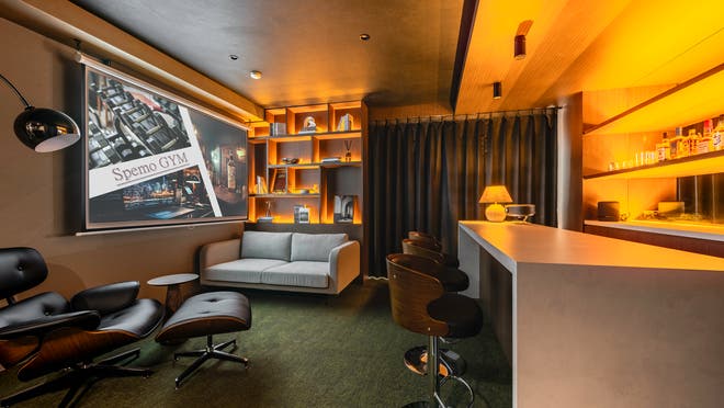 スペモ🥃クリスマス🎄住吉駅1分🚶ビジネス💻️映画鑑賞✨プロジェクター🍷バーカウンター🍺397_SpemoGYMの写真13