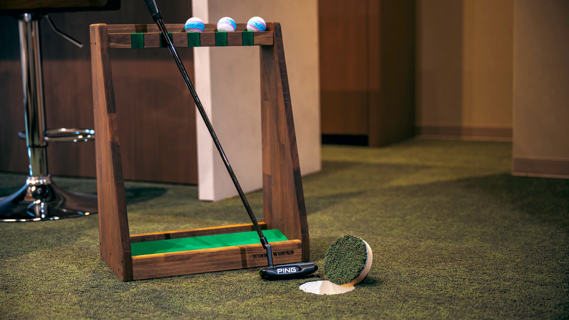 ⛳ゴルフパター & グリーンカップの画像1