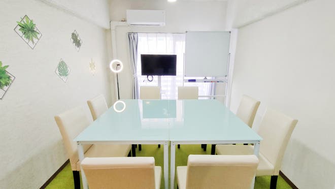 〈東カン天神〉【天神大丸エルガーラ前/定員10名】無料Wi-Fi/ビジネス/レッスン/ボードゲーム/ミートアップ/撮影収録の写真8