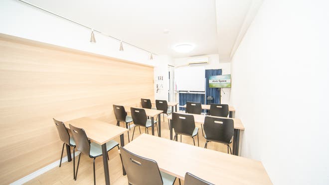 【渋谷駅3分】12席、光回線高速WiFi、モニター・ホワイトボード完備☆1日1回スタッフ完全清掃の会議室の写真9