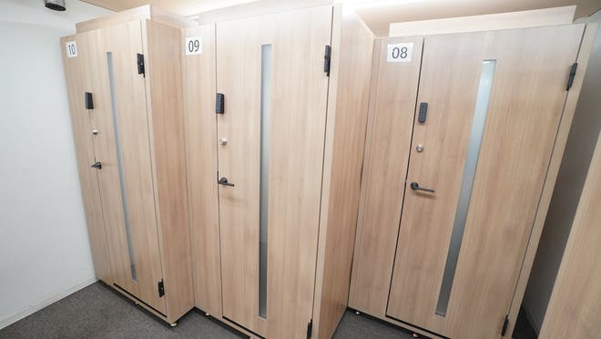 <ヒトリボックス なんば駅前No.9>高速光回線Wi-Fi📶ナノイー発生機✨モニター🖥テレワーク/ZOOM/面接/自習/作業の写真7