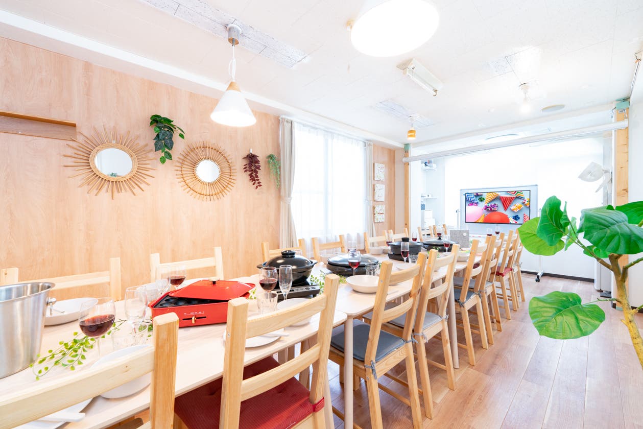 &lt;AEB&gt;最大20名🆗光回線📶120インチ大画面あり🎬パーティ・ビジネスにも★ホワイトボード・モニターありの写真6