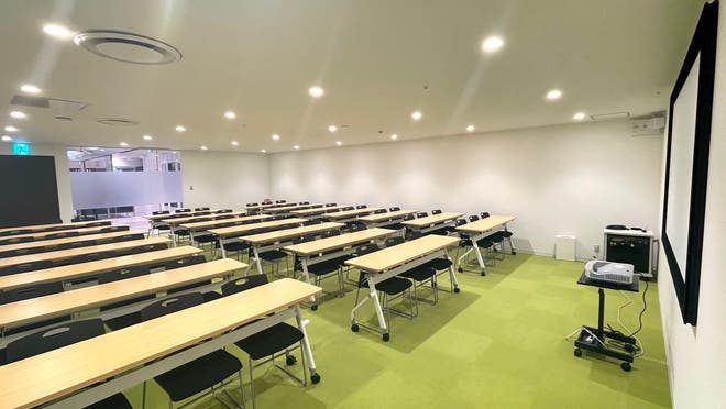 【地下鉄天神駅徒歩3分】地下街直結!8階(75.4㎡)/スクール形式最大63名/飲食可能/Wi-Fi無料の写真3