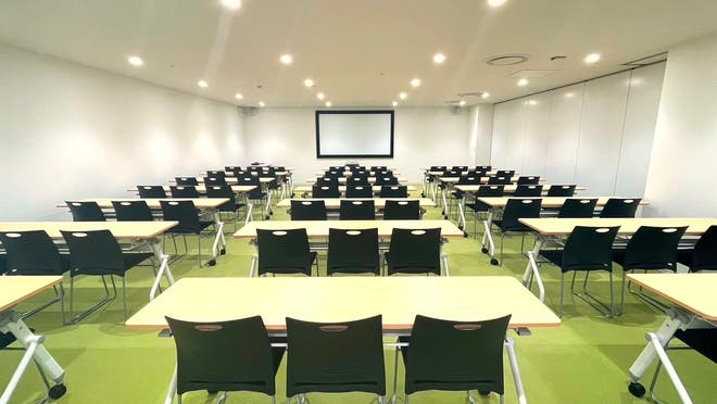 【地下鉄天神駅徒歩3分】地下街直結!8階(75.4㎡)/スクール形式最大63名/飲食可能/Wi-Fi無料の写真4