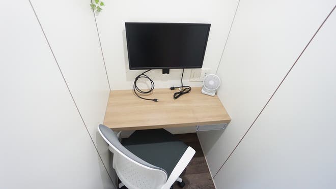 <PaO Work 大宮No.2>⭐️OPENセール中⭐️完全個室💼光回線Wi-Fi📶モニター🖥テレワーク/ZOOM/面接/自習の写真5