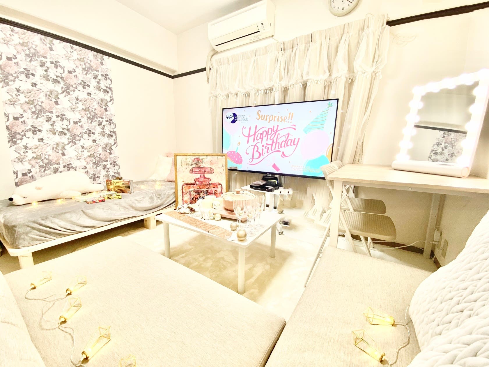 【バニティー天王寺駅前】駅直進2分♪クリスマス装飾あり🎄21時以降の利用は2人迄★おうちデート♡鑑賞会♡推し活♡女子会♡の写真16