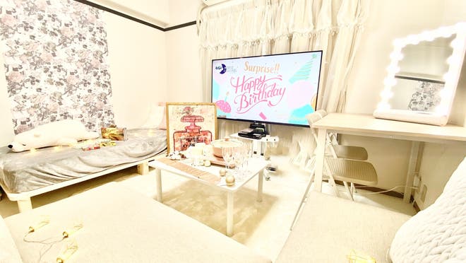 【バニティー天王寺駅前】駅直進2分♪クリスマス装飾あり🎄21時以降の利用は2人迄★おうちデート♡鑑賞会♡推し活♡女子会♡の写真16