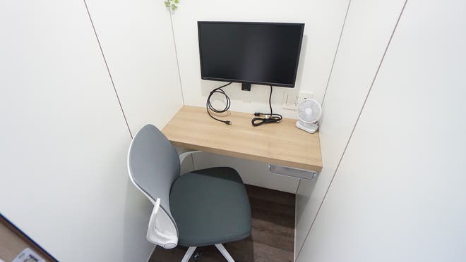 <PaO Work 大宮No.5>⭐️OPENセール中⭐️完全個室💼光回線Wi-Fi📶モニター🖥テレワーク/ZOOM/面接/自習の写真4