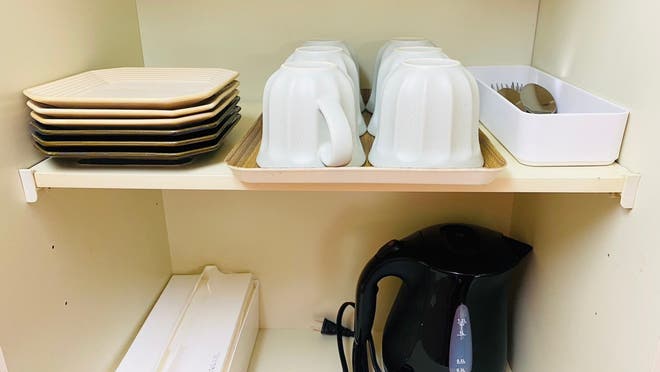 【大井町駅徒歩3分】豊強ビル完全個室 会議室(6名)49インチ4Kディスプレイ、高速WIFI、ホワイトボード、電子レンジ無料★の写真21