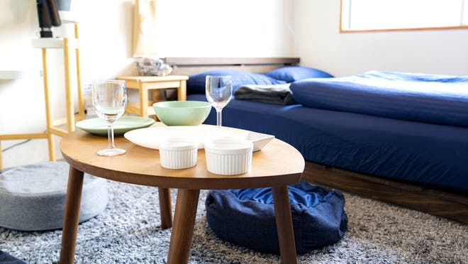 ■ホテル■WEHOME■カジュアルダブル■プロジェクターで映画見放題■高速WIFI・共用キッチン付■の写真3